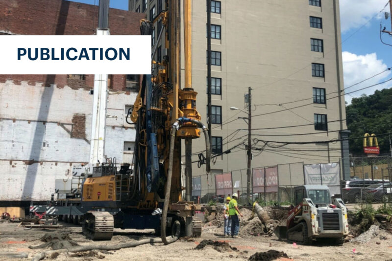 Rigid Inclusions and Piles for Mixed-Use Redevelopment - Menard USA