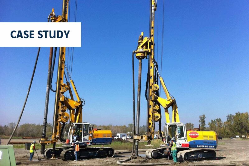 CMC Rigid Inclusions provided by Menard USA