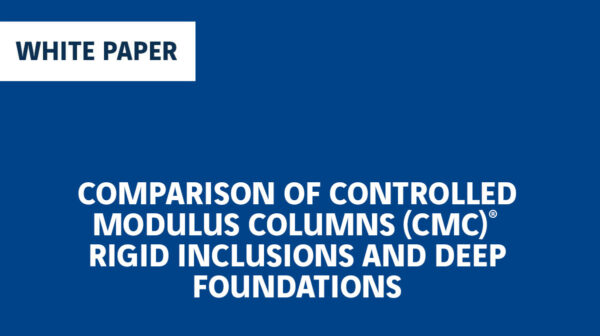 Controlled Modulus Columns (CMC)™ Rigid Inclusions vs. Stone Columns ...