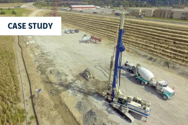 Menard Controlled Modulus Column (CMC)® Rigid Inclusions