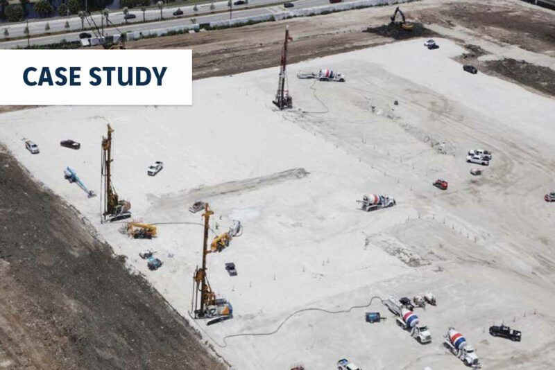 CMC Rigid Inclusions provided by Menard USA