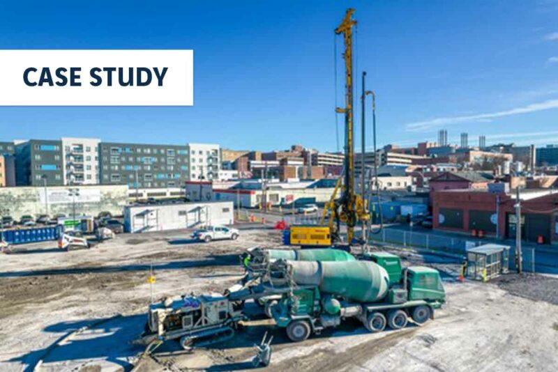 Menard Controlled Modulus Column (CMC)® Rigid Inclusions